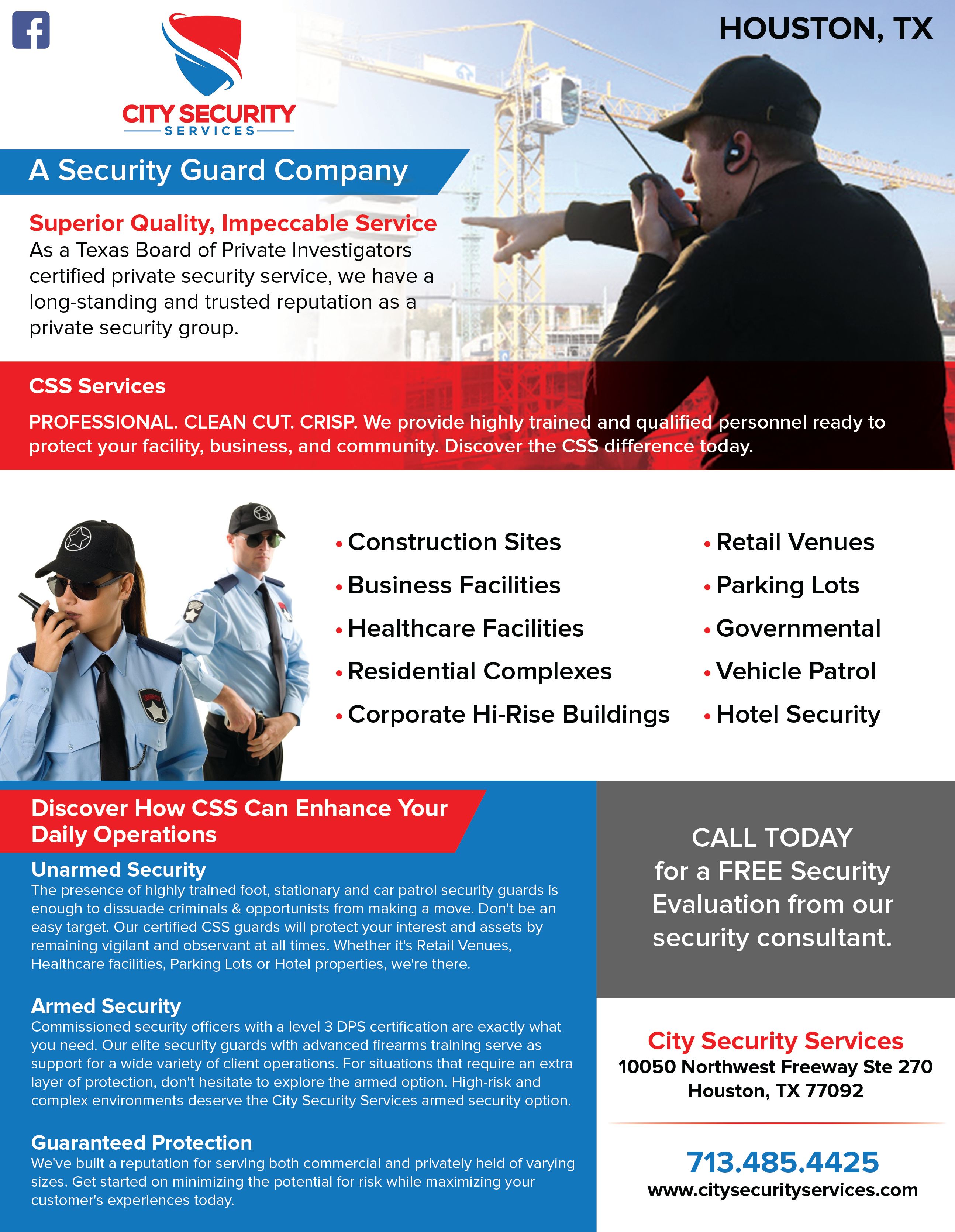 City Security Services in Houston, TX